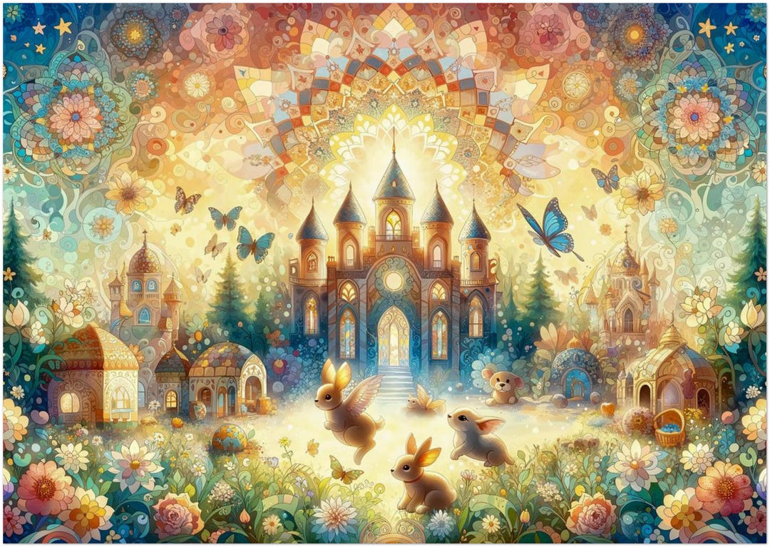 Enchanted Moments Classic Wall Poster by Kaleidoscope Artisan – Magical ...