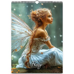 2026 Fairy Wall Calendar by Kaleidoscope Artisan – Magical Fantasy Art ...