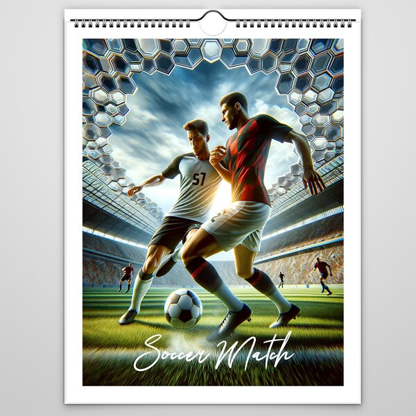 2024 Soccer Calendar - Etsy