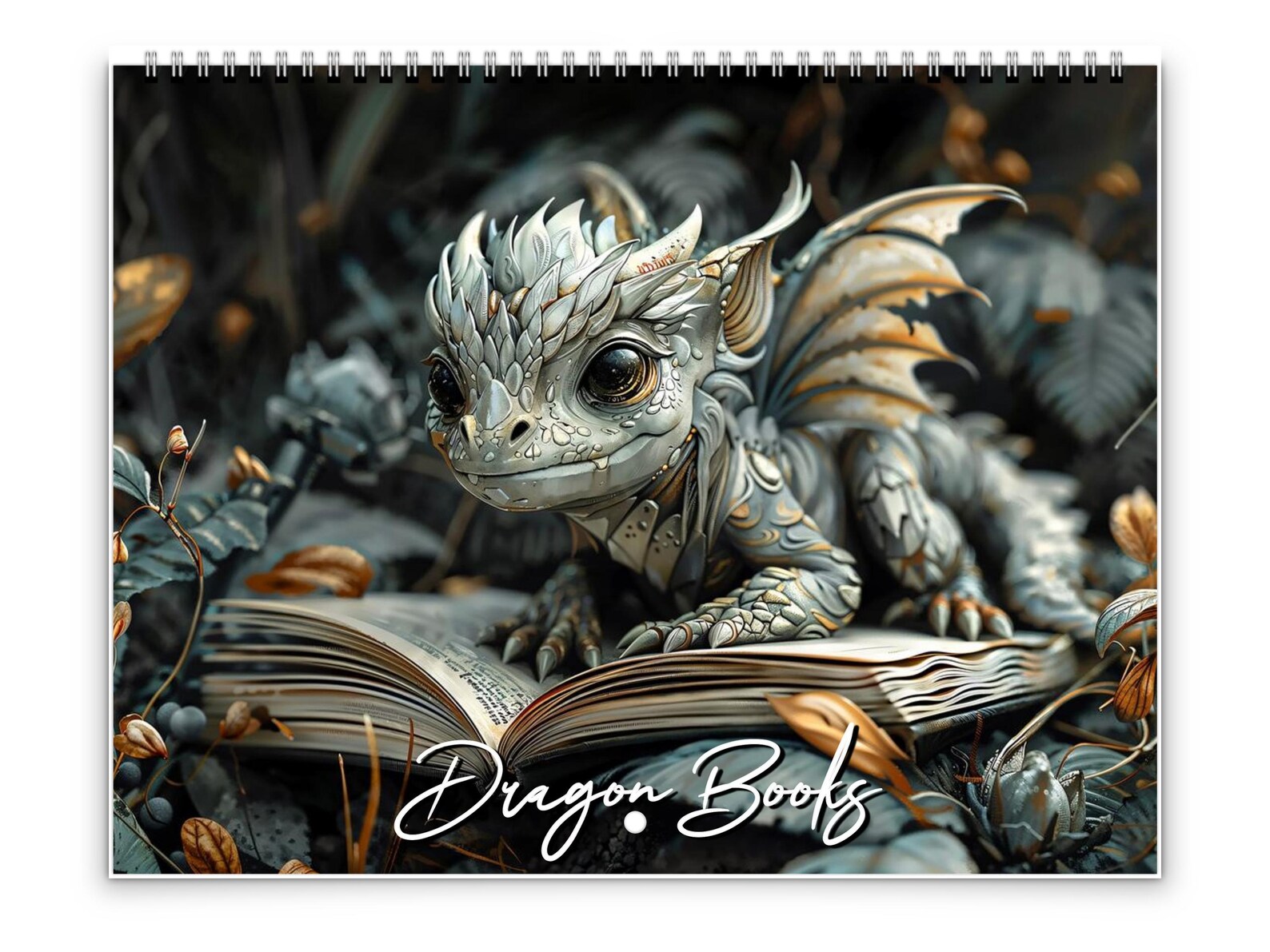 2026 Dragon Books Wall Calendar by Kaleidoscope Artisan – Magical ...