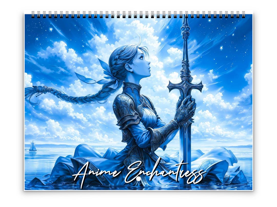 2026 Anime Enchantress Wall Calendar by Kaleidoscope Artisan – Fantasy ...