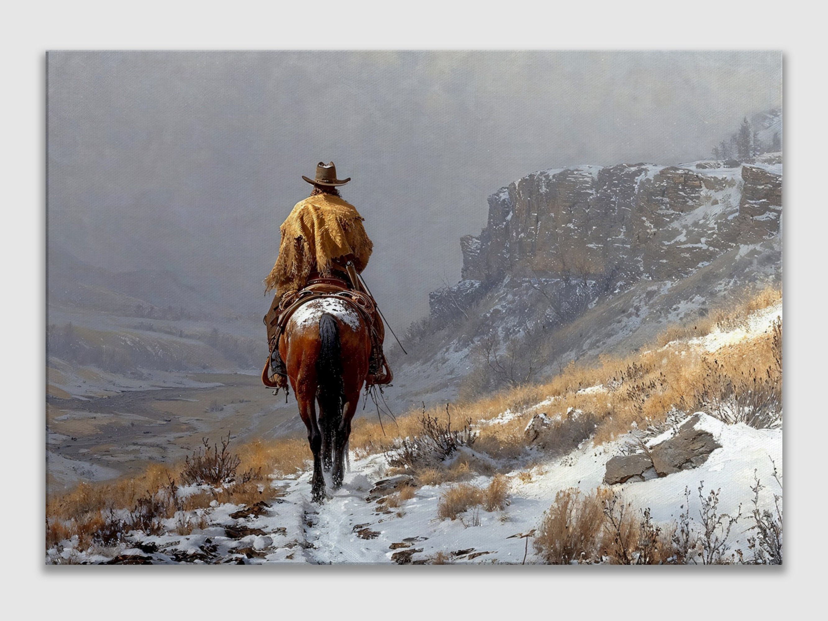 Kaleidoscope Artisan Museum Quality Canvas Lone Journey - Etsy