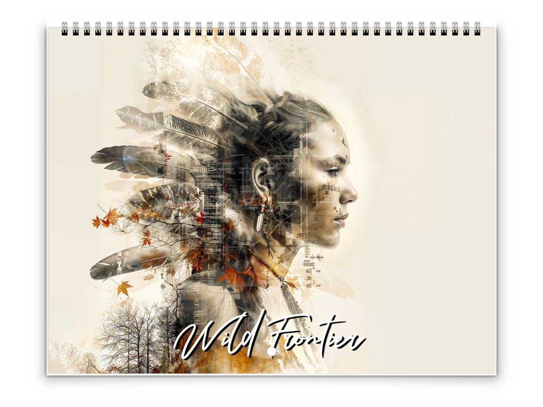 2026 Wild Frontier Wall Calendar by Kaleidoscope Artisan – Untamed ...