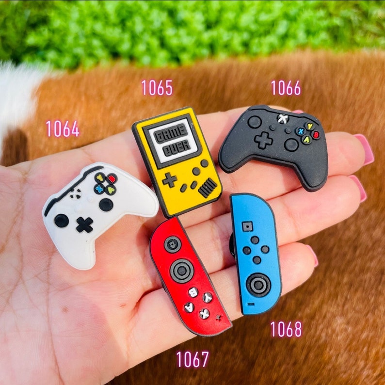Gamer Shoe Charms: Video Game Controller PVC Shoe Decoration - Etsy