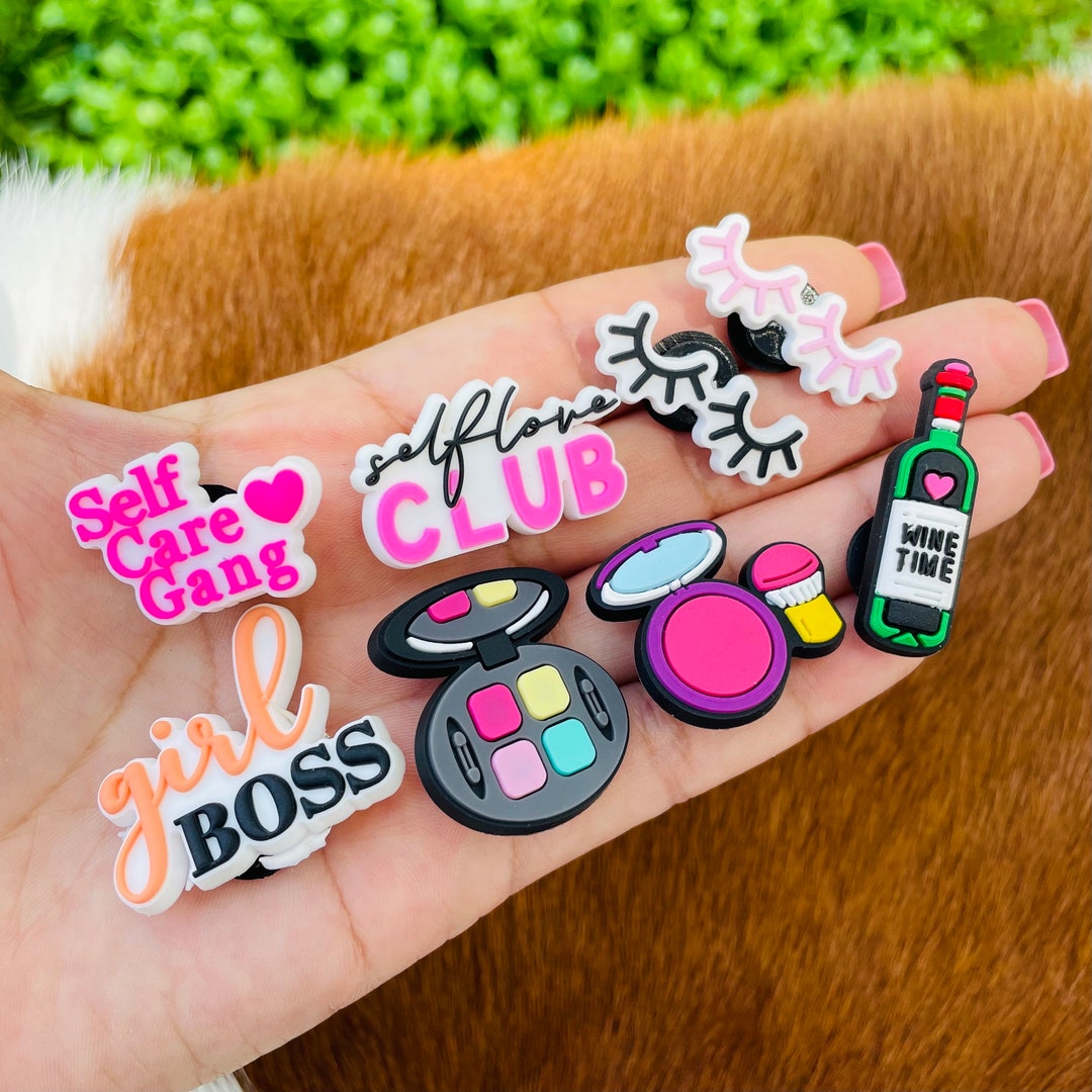 Self Love Charms, Self Care Charms, Makeup Charms, Eyelash Charms, Shoe Charms, Cute Charms ...