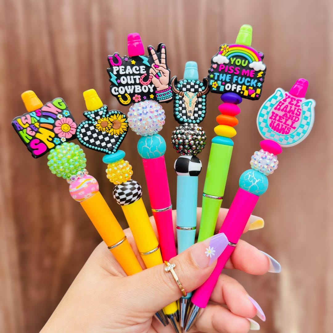 Western Pens, Beaded Pens, Teacher Gifts, Student Gifts, Nurse Gifts ...