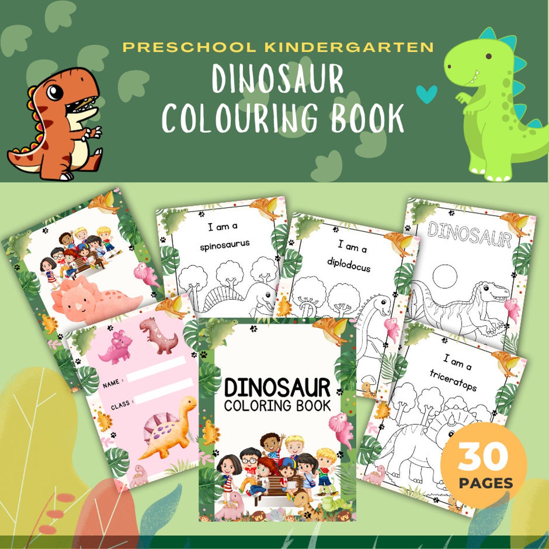 Dinosaur Coloring Pages, Creative Activity, Dinosaur Printable ...