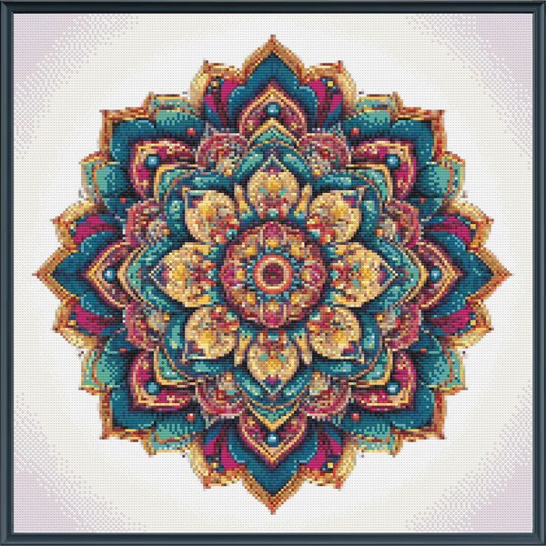 Mandala Cross Stitch Patterns - Etsy