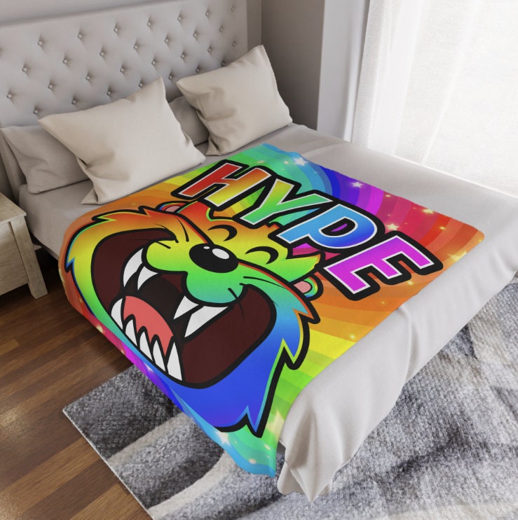Large Warm & Cozy Australian Designed Aussienutz Hype Tazzy Devil 50x60 ...