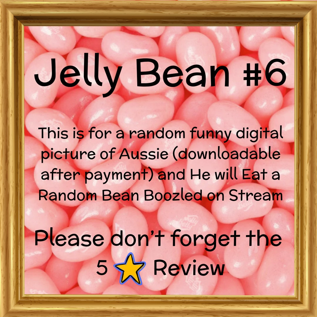 Aussienutz Bean 6 Random Photo and Bean on Stream - Etsy
