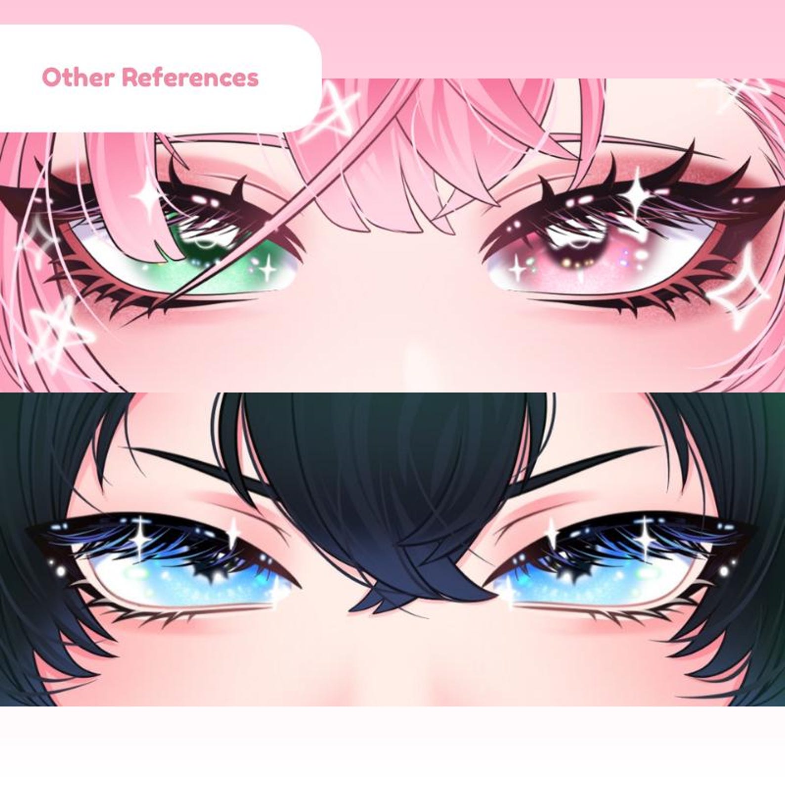 Custom Eye Banner! | Vtuber, Twitch, Custom, Youtube, Discord - Etsy