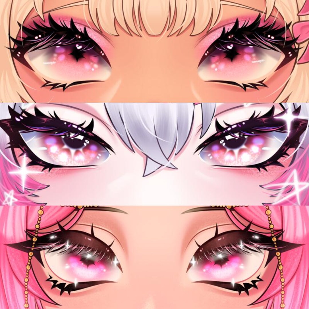 Custom Eye Banner! | Vtuber, Twitch, Custom, Youtube, Discord - Etsy
