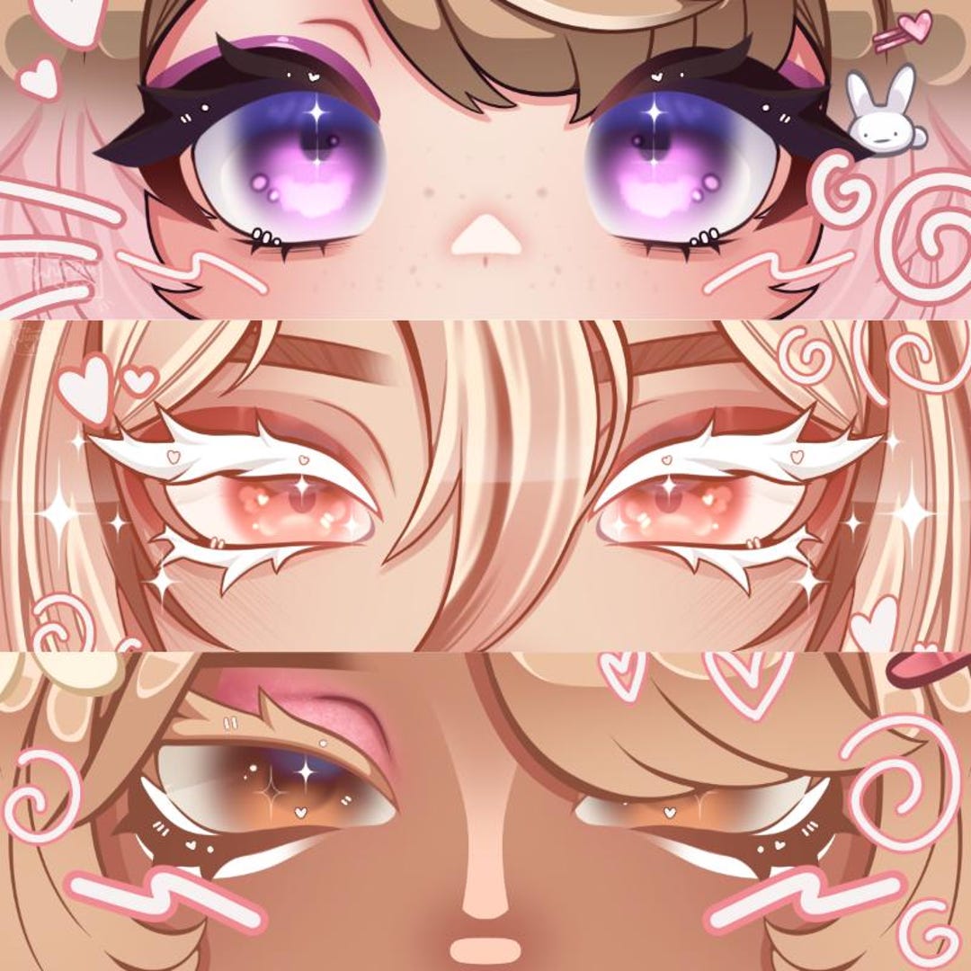 Custom Eye Banner! | Vtuber, Twitch, Custom, Youtube, Discord - Etsy