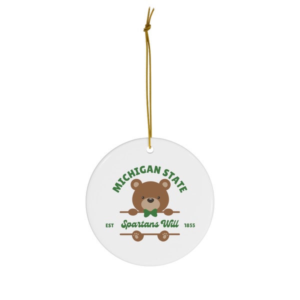 Michigan State Teddy Bear - Etsy