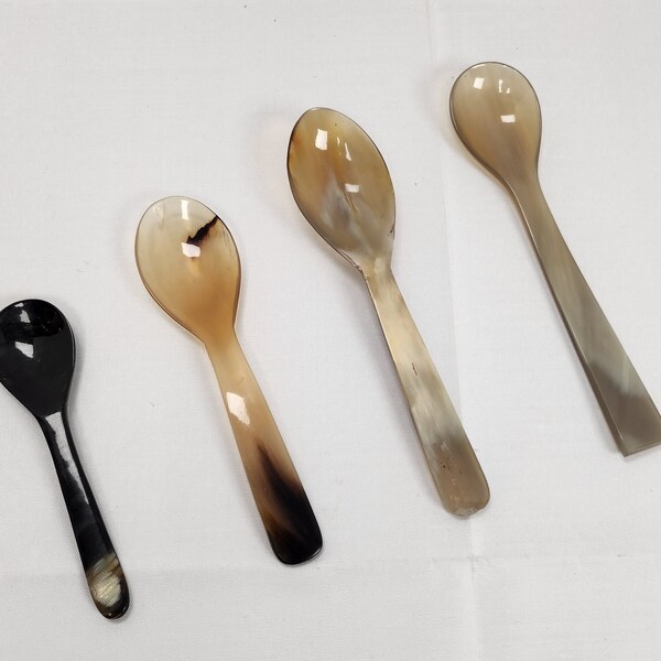 Horn Spoon - Etsy
