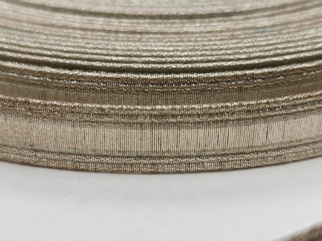 Vintage British Naval Metal Lace Silver 8mm - Etsy