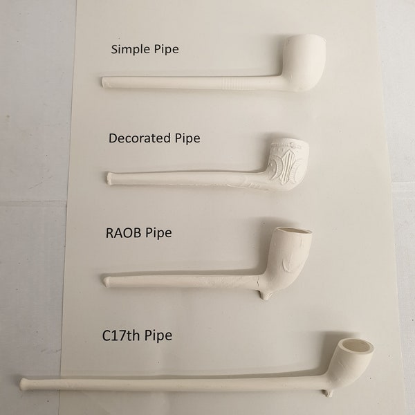Clay Pipe - Etsy