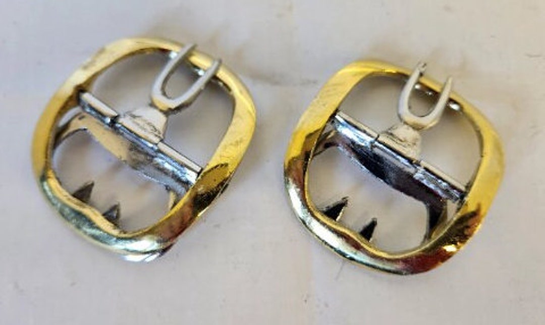 40mm Shoe Buckle pair - Etsy