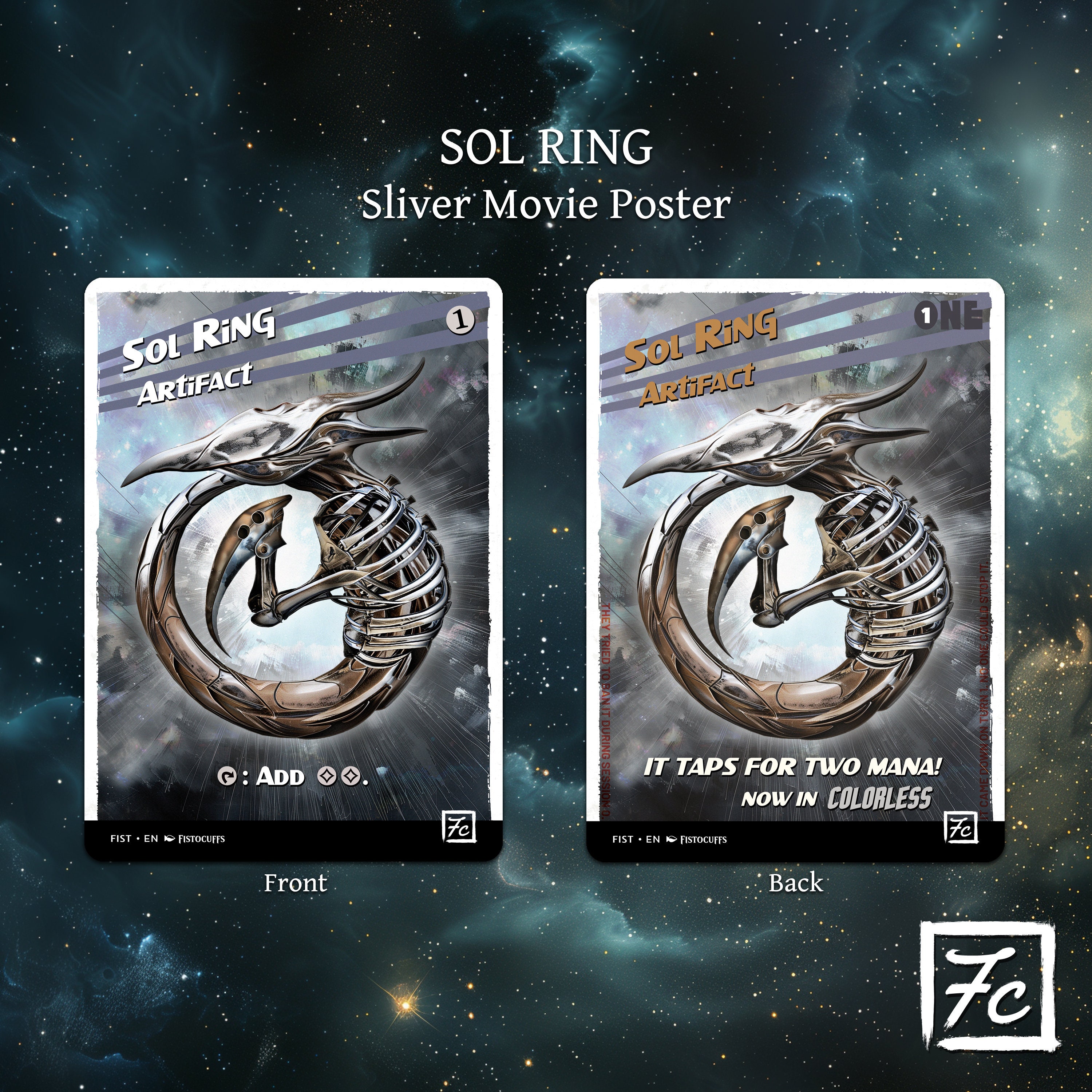 Sol Ring Sliver Movie Poster - Etsy
