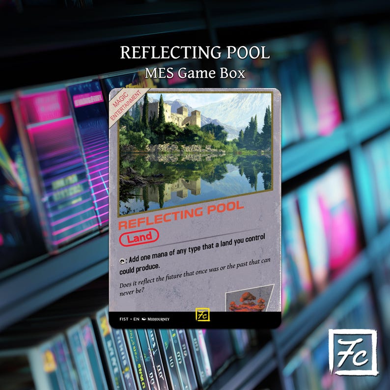 Reflecting Pool ~ MES Game Box - Etsy