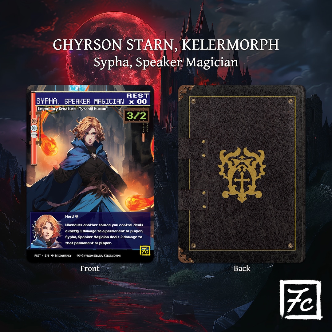 Ghyrson Starn, Kelermorph ~ Sypha Belnades - Etsy