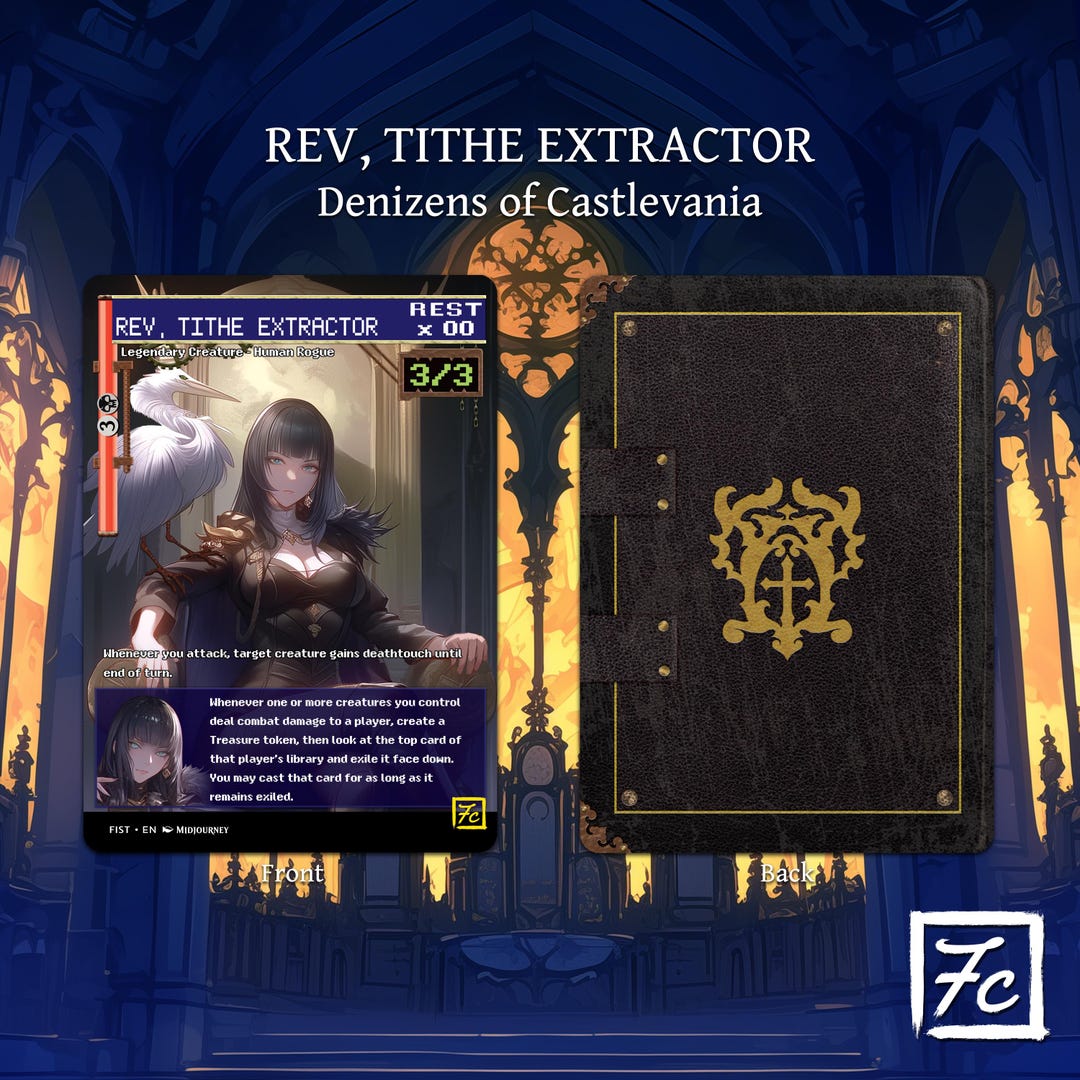 Rev, Tithe Extractor ~ Denizens of Castlevania - Etsy