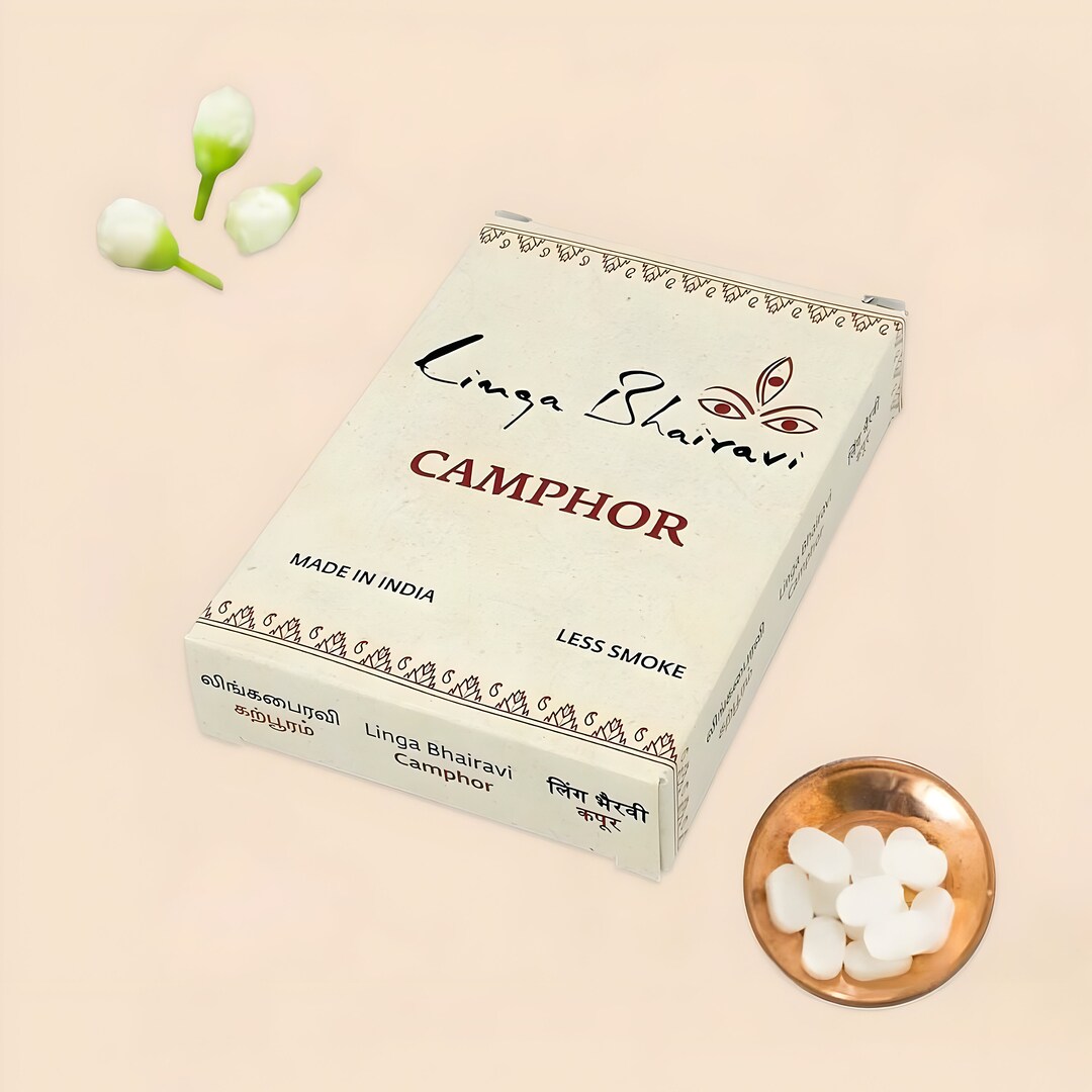 Linga Bhairavi Camphor. Emit Less Smoke. - Etsy