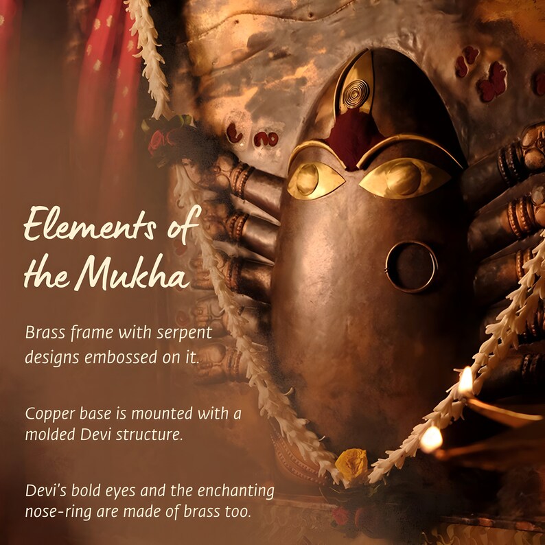 Linga Bhairavi Mukha. Handcrafted Copper Form. Energized in - Etsy