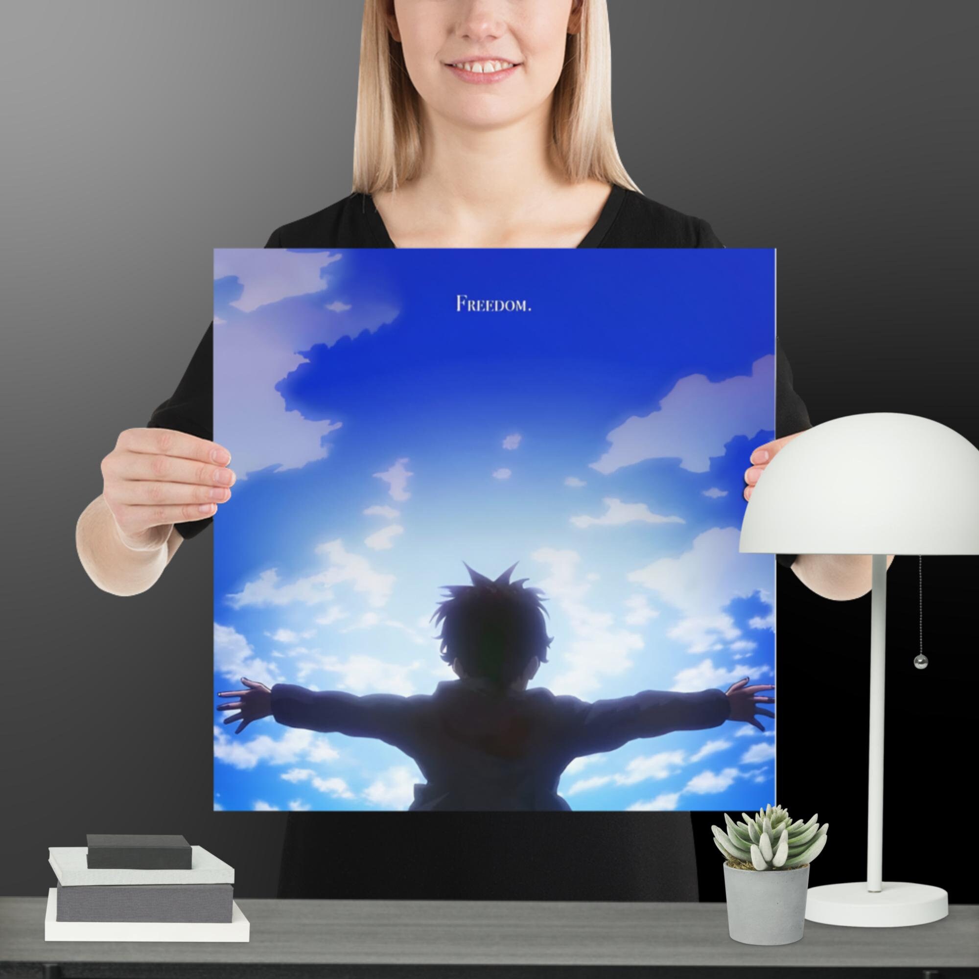 Attack on Titan Poster eren Comes to the Sea - Etsy