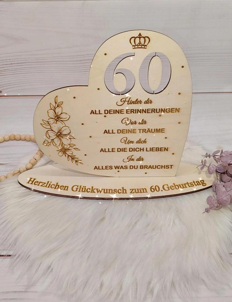 Laser File for 60th Birthday 2026, DXF + SVG File, for Laser Cutting ...