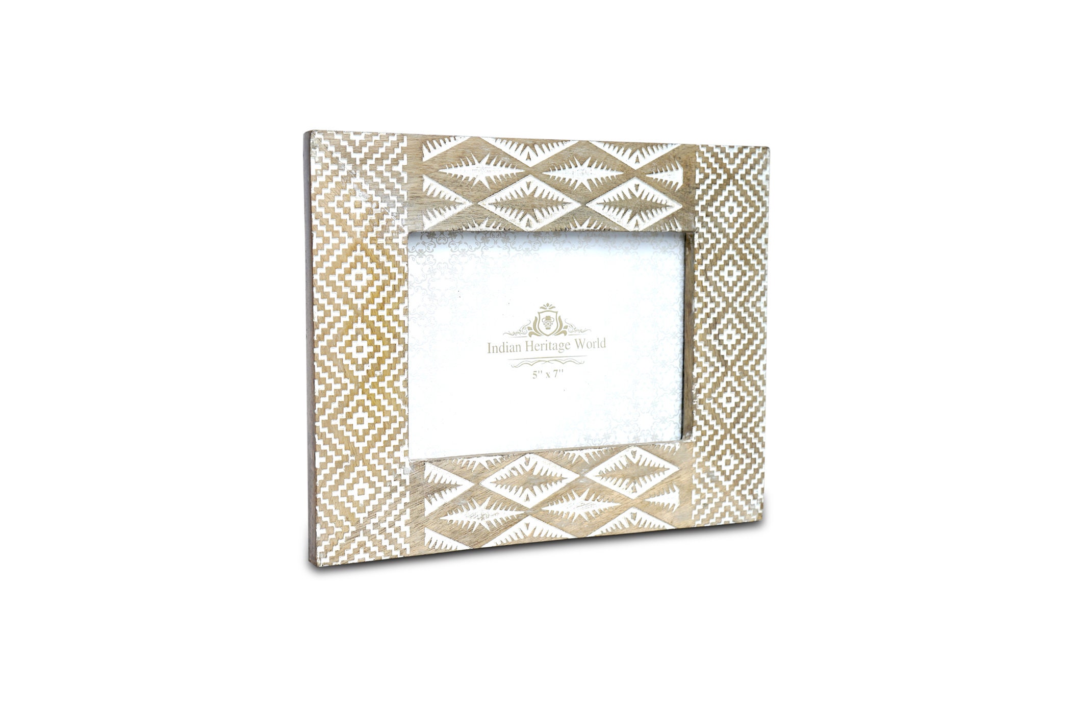 Elegant Mango Wood Hand Carved Photo Frame Style#8053 - Etsy