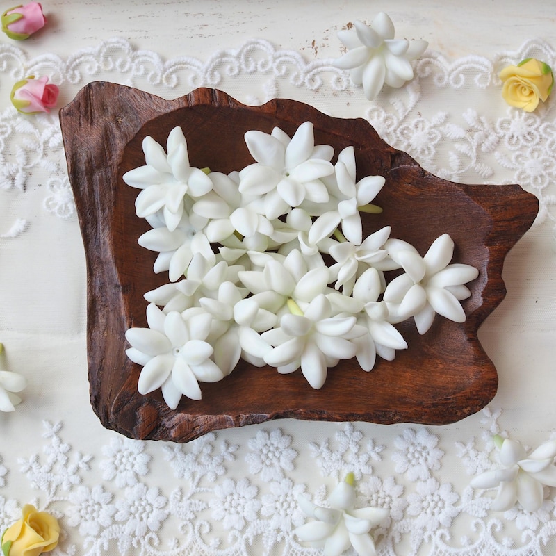 Hair Flower Clay Pikake - Etsy