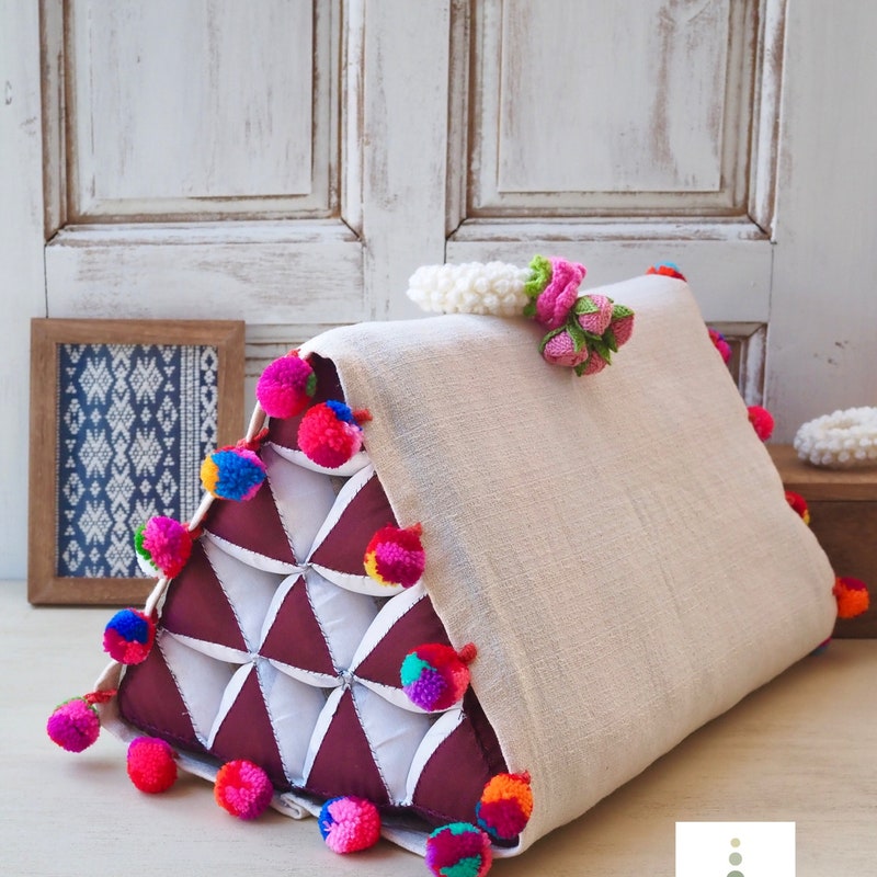 Triangle Cushion - Etsy