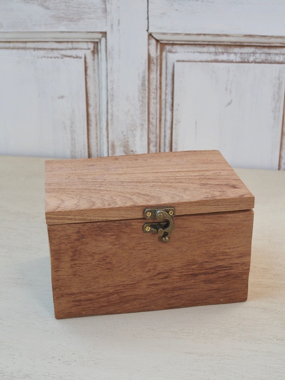 Teak Wooden Box | Jewelry Storage Box |rustic Wooden Home Accessory ...