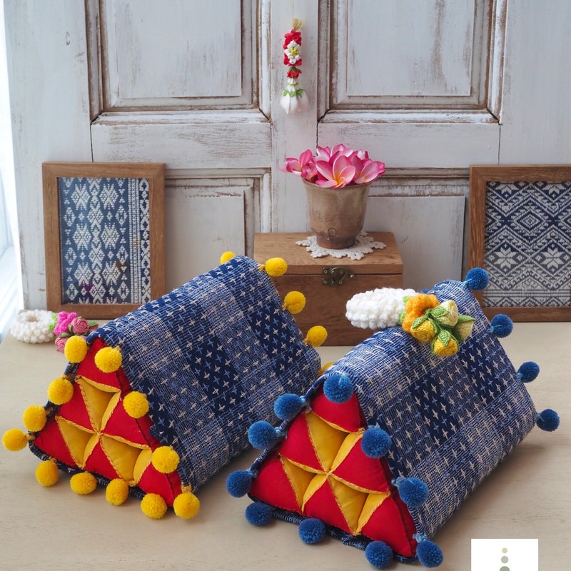 Triangle Pillow - Etsy