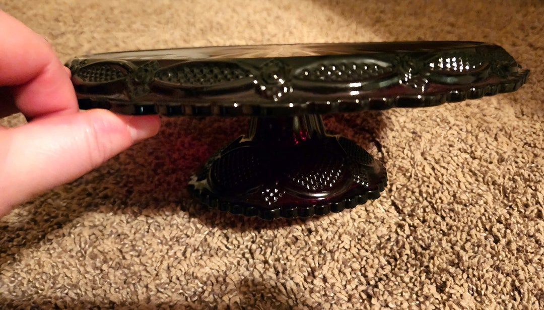 Avon Vintage Cape Cod Pedestal Cake Stand - Etsy