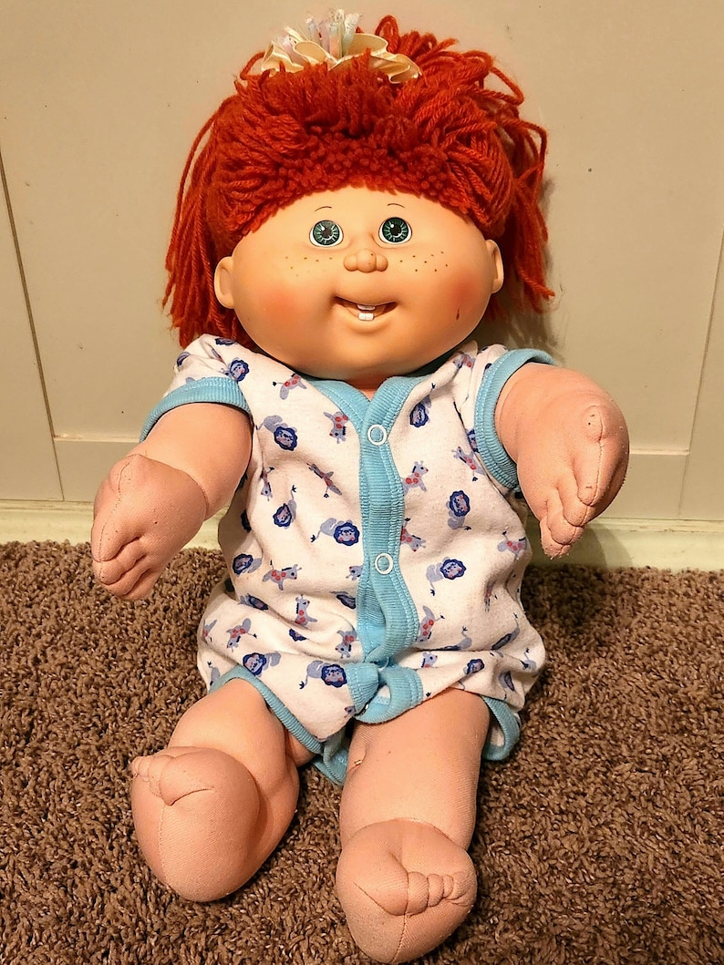 Vintage 1990 Cabbage Patch Doll Kids First Edition Signed - Etsy