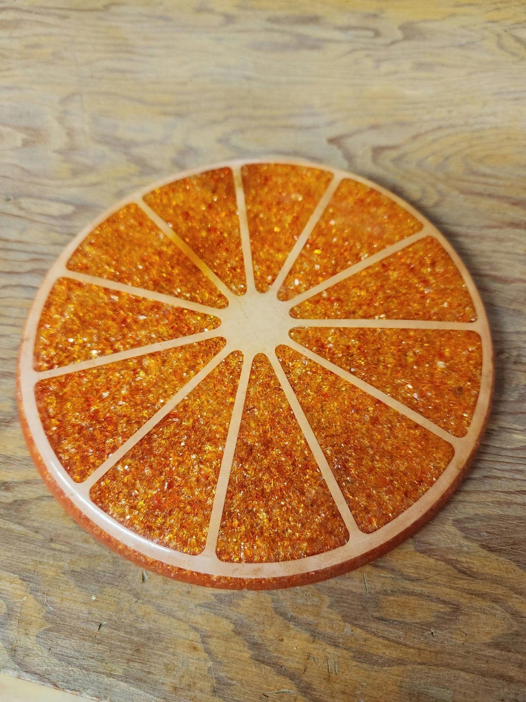Vintage Orange Fruit Slice Wondermold Trivet or Hot Plate - Etsy