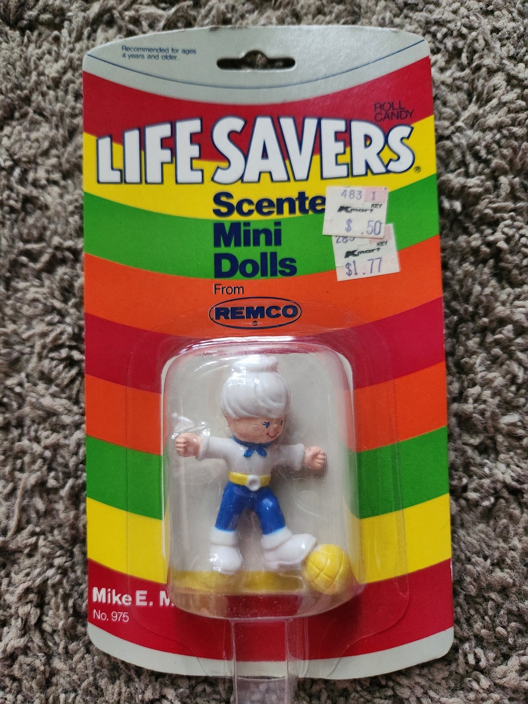 Lifesavers 1982 Scented Mini Dolls Mike E Mint - Etsy