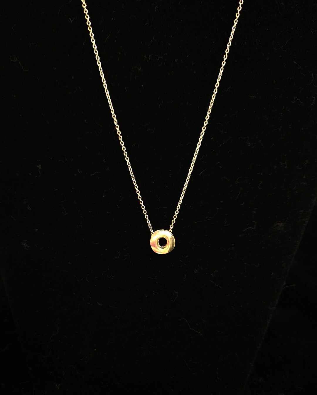 Avon 1970s Goldtone Letter O Necklace - Etsy