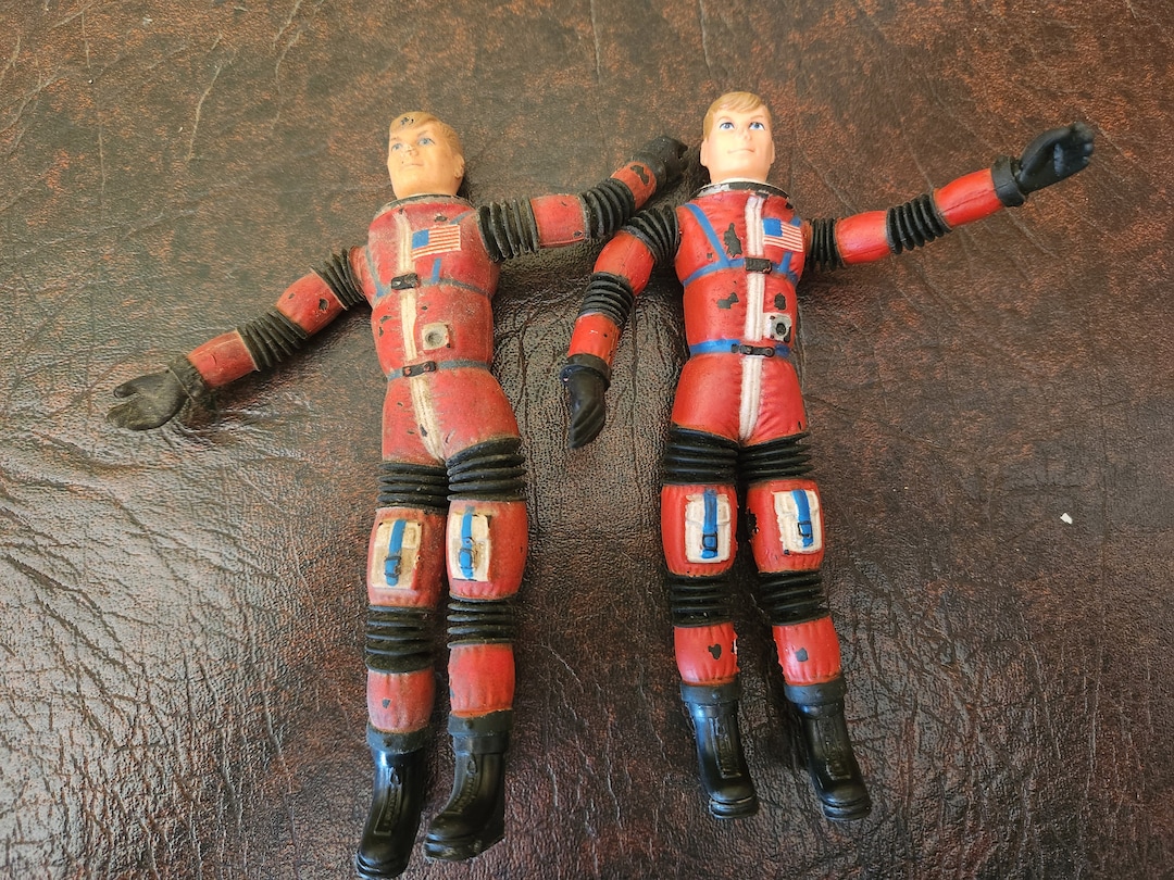 Set of 2 Rare, Vintage 1966 Mattel Major Matt Mason Figures - Etsy
