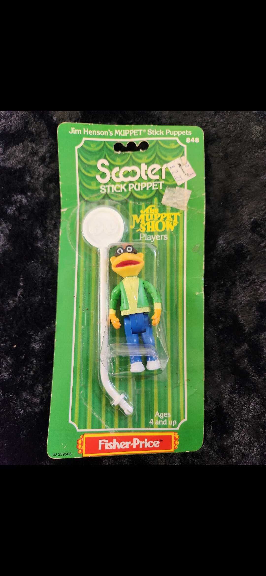 Vintage 1979 Fisher Price Muppet Show Players Stick Puppets Scooter - Etsy