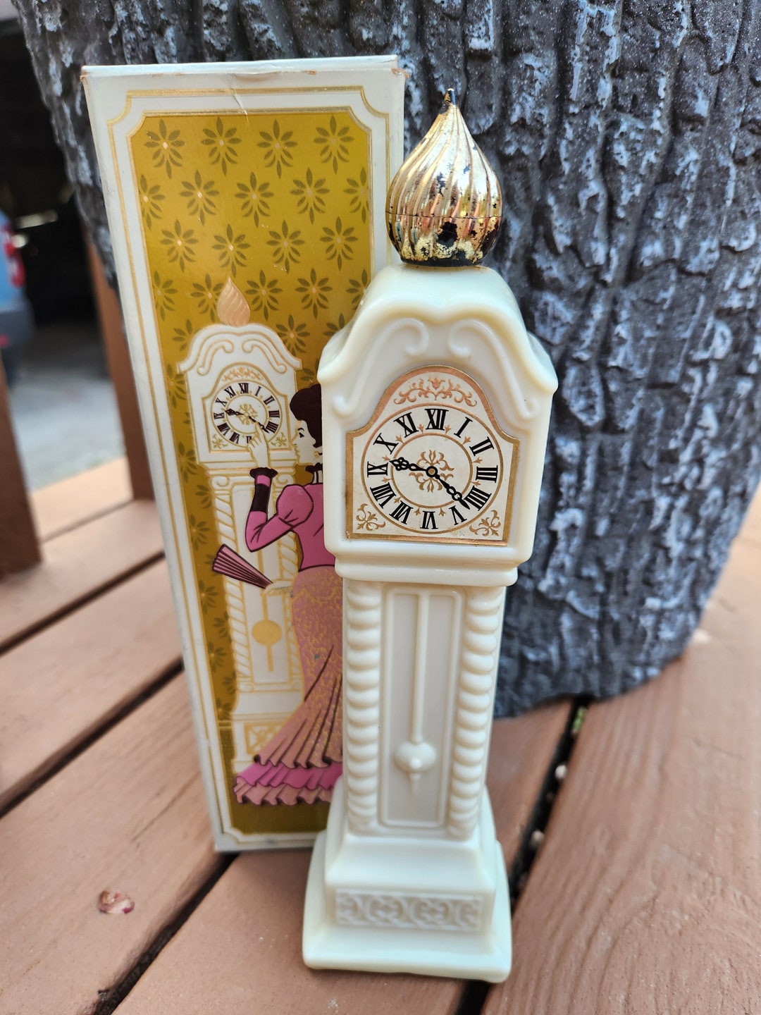 Avon Clock Cologne Bottle - Etsy