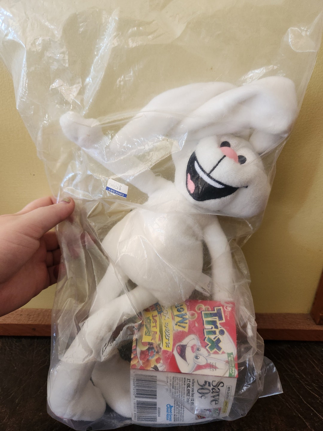 Vintage 1998 General Mills Trix Cereal Rabbit Breakfast Pals Plush - Etsy