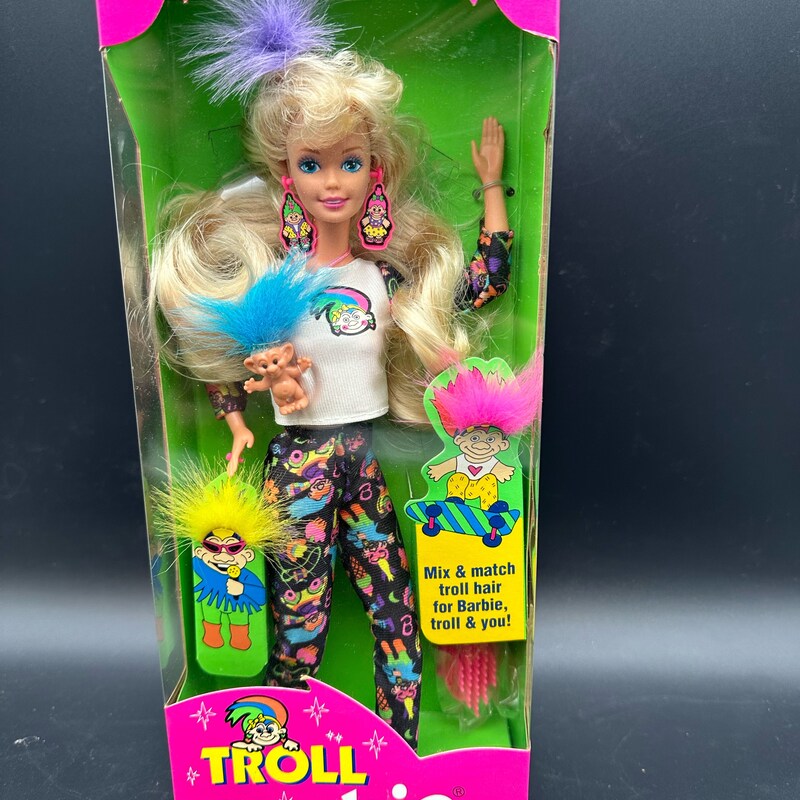 1992 Troll Doll - Etsy