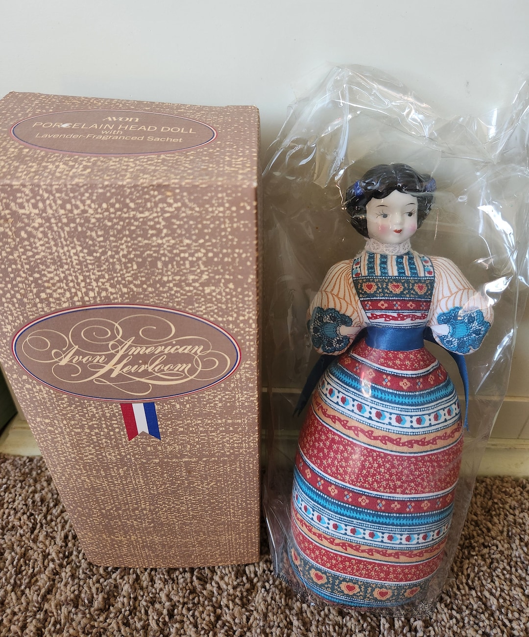 Avon 1981 Porcelain Head Doll - Etsy