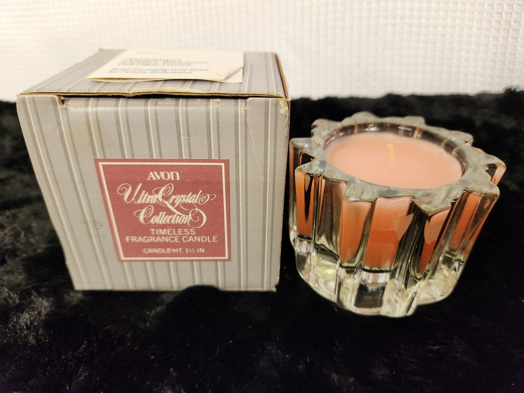 Avon Ultra Crystal Collection With Candle - Etsy