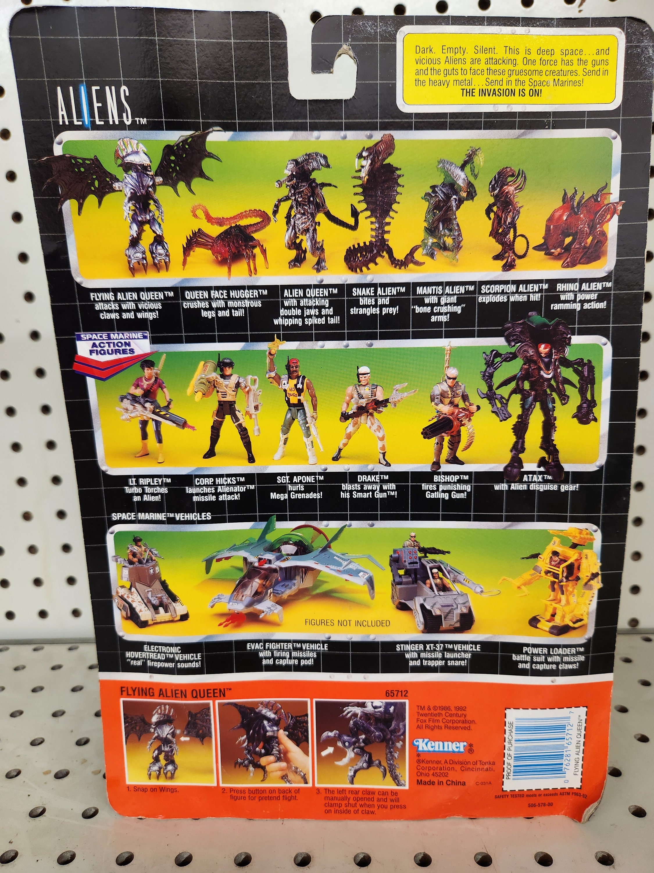 Kenner Aliens Special Deluxe Flying Alien Queen Figure - Etsy