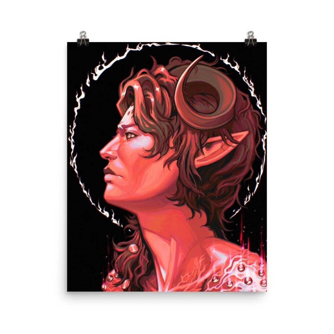 Karlach Cliffgate: Our Fiery Friend Baldurs Gate 3 Portrait Fan Art ...