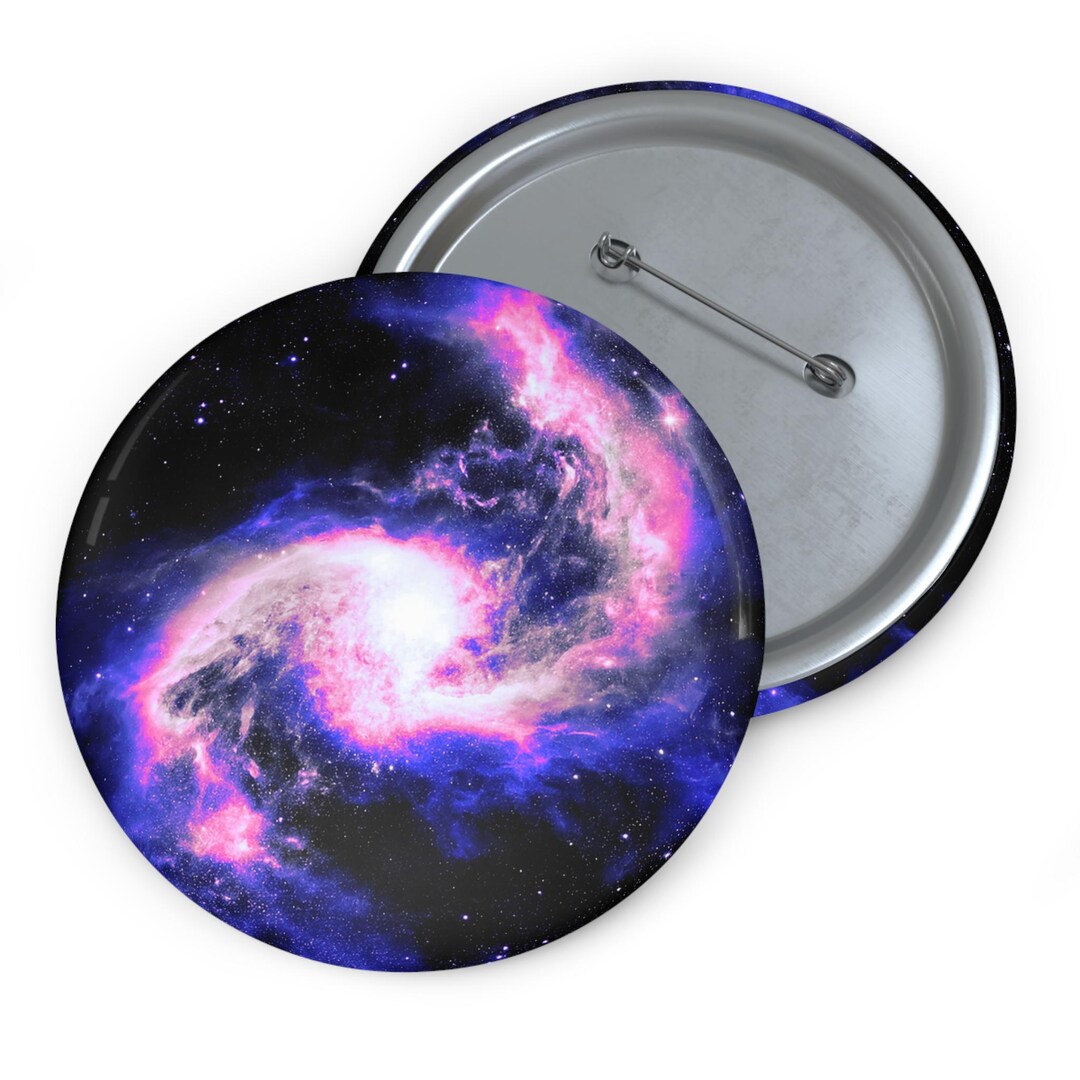 Star Formation Cosmic Space Nebula Art Pin - Etsy